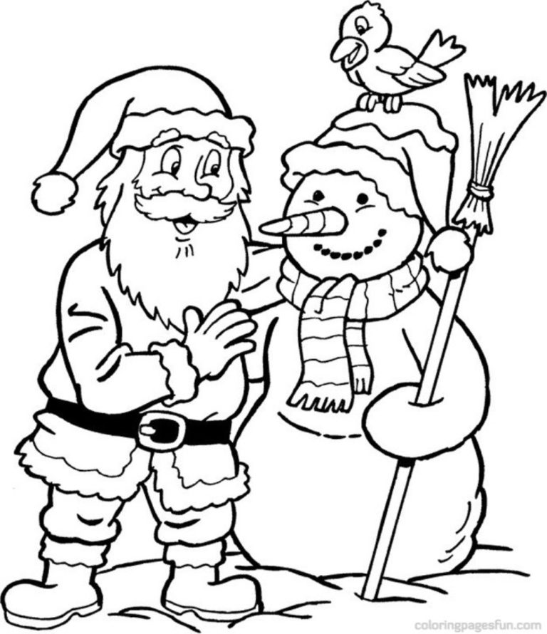 coloriage de noel à imprimer gratuit format a4 – 123Dessins | Source #1 ...