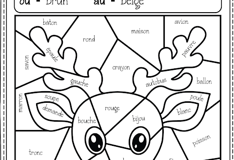coloriage de noel - coloriage magique de noel maternelle