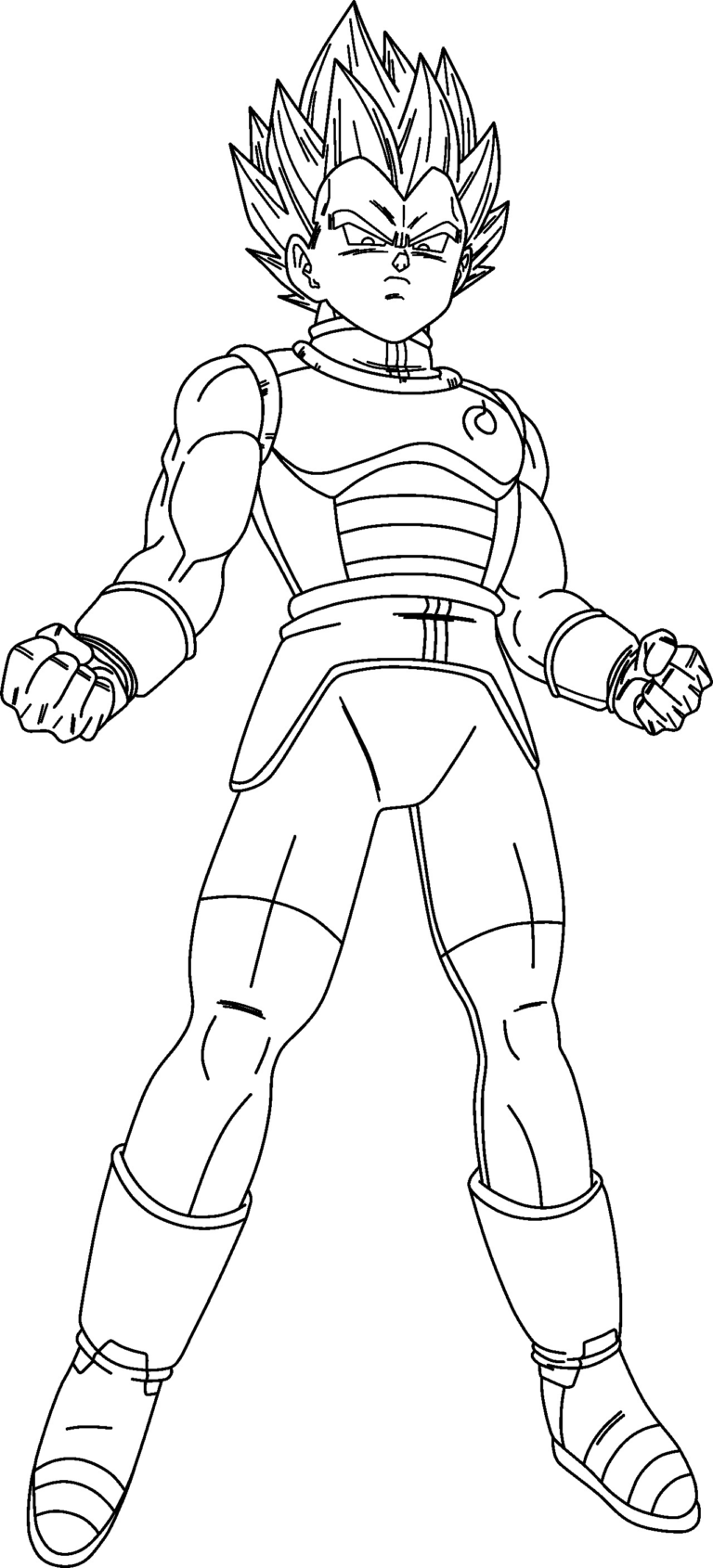 coloriage dragon ball z boo a imprimer – 123Dessins | Source #1 des ...