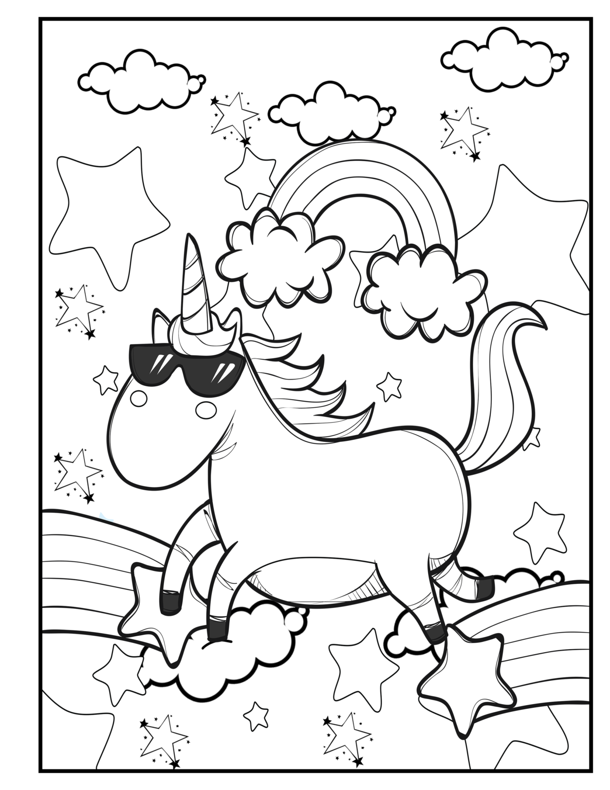 coloriage fille 8 ans licorne – 123Dessins | Source #1 des Dessins ... coloriage fille 8 ans licorne – 123Dessins | Source #1 des Dessins ...