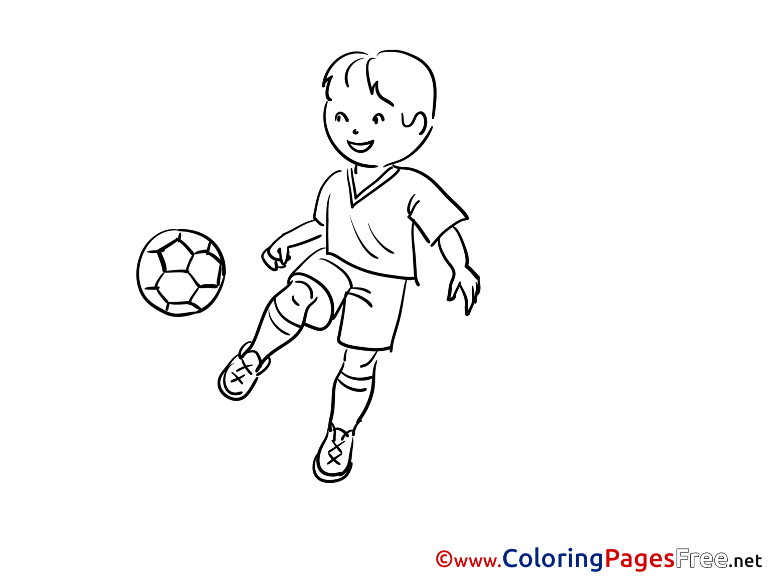 coloriage footballeur om – 123Dessins | Source #1 des Dessins coloriage ...
