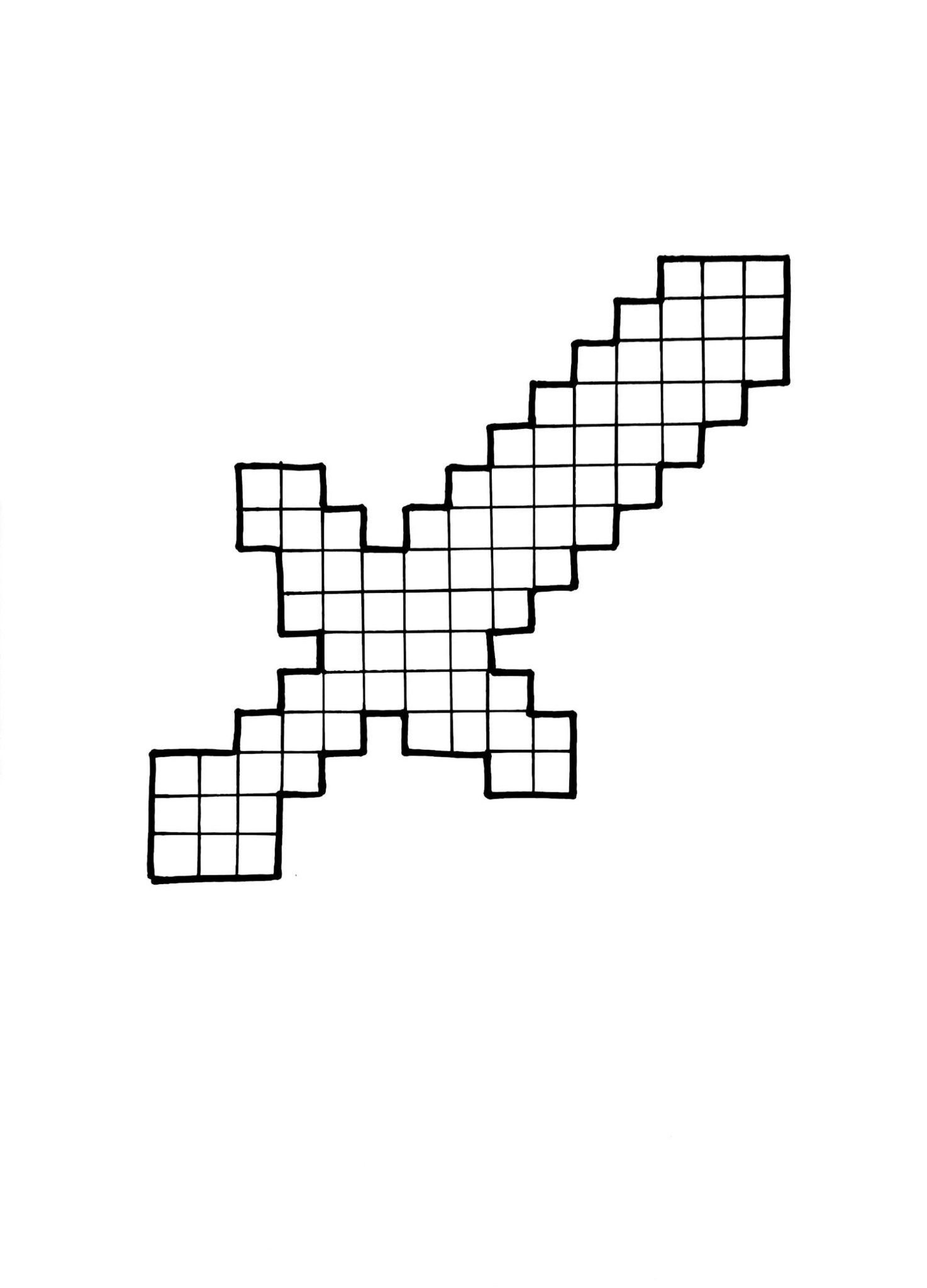 coloriage minecraft herobrine – 123Dessins | Source #1 des Dessins ...