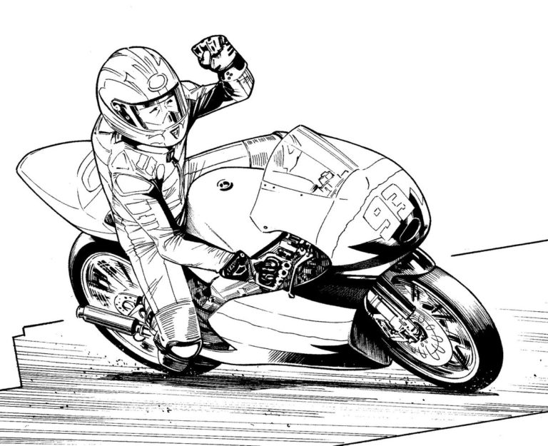 coloriage moto gp – 123Dessins | Source #1 des Dessins coloriage ...