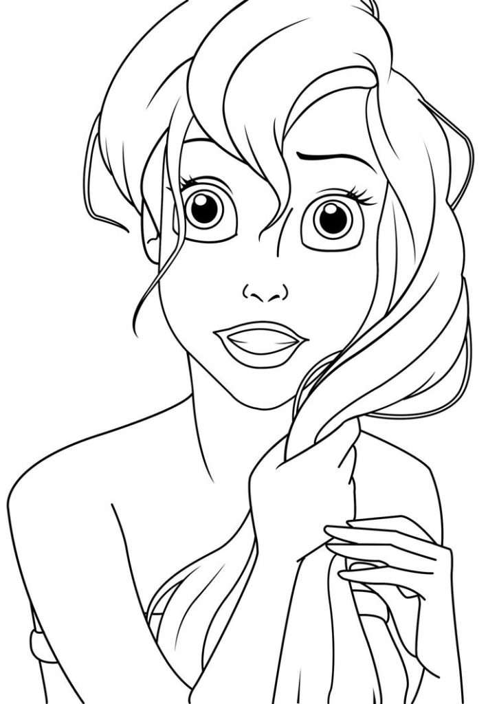 coloriage princesse - dessin princesse disney coloriage gratuit